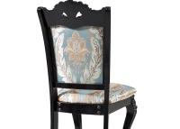 China Noble Generous Solid Wood Carving European Dining Chairs for sale