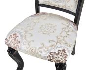 China Hotel ISO18001 Wood Carving Dining Table Chairs for sale