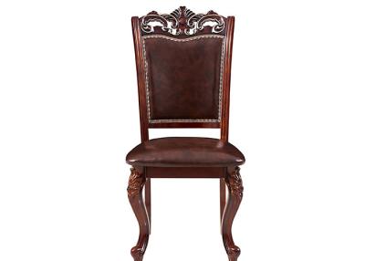 China Artificial Leather Family European Dining Chairs for sale