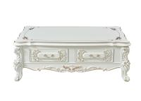 China MDF Baking Lacquer Carving Modern Living Room Coffee Table for sale