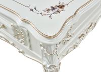 China MDF Baking Lacquer Carving Modern Living Room Coffee Table for sale