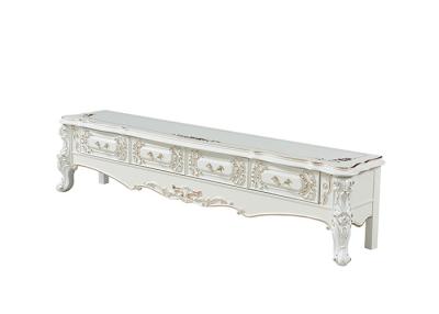China Noble And Elegant Luxury TV Cabinet And Coffee Table Set for sale