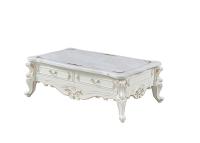 China Generous Granite Solid Wood TV Cabinet And Coffee Table Set for sale