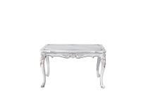 China Noble Classical Solid Marble Dining Table , Restaurant Dining Table for sale
