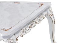 China Retro 75cm H-1198 C-34 Height Nordic Marble Dining Table for sale