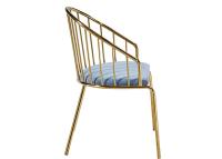 China Generous 80cm Stainless Steel Restaurant Cafe Chairs for sale