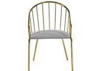 China Simple And Stylish Office Leather Padded Dining Chairs for sale