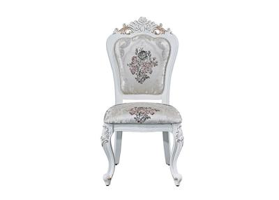 China European Style Luxury Padded Dining Room Chairs for sale