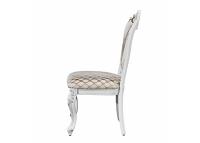 China Elegant Retro Wood Carving Family European Dining Chairs for sale