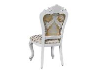 China Elegant Retro Wood Carving Family European Dining Chairs for sale