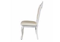 China Multi Purpose European Retro Leather Dining Chairs for sale