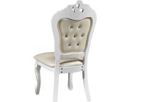 China Multi Purpose European Retro Leather Dining Chairs for sale