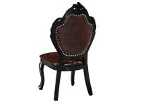 China Generous Solid Wood Sponge European Dining Chairs for sale
