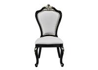 China Strong And Durable White Leather Restaurant Chairs for sale