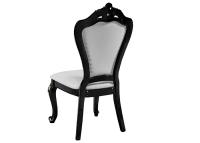 China Strong And Durable White Leather Restaurant Chairs for sale