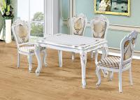 China European Luxury Solid Wood Minimalist Dining Table for sale