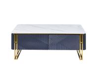 China Stainless Steel Frame Dining Table And Coffee Table Set for sale