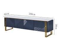 China ISO9001 Modern Stainless Steel Coffee Marble Table for sale