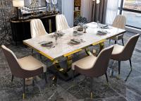 China 51''X31''X30'' Corrosion Resistant Modern Luxury Dining Table for sale