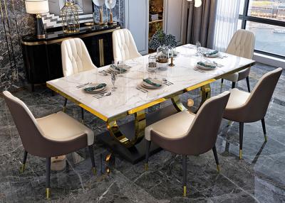 China 51''X31''X30'' Corrosion Resistant Modern Luxury Dining Table for sale