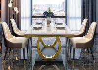 China 51''X31''X30'' Corrosion Resistant Modern Luxury Dining Table for sale