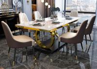 China 51''X31''X30'' Corrosion Resistant Modern Luxury Dining Table for sale