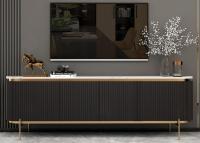 China Simple Living Room TV Unit Matching Coffee Table for sale