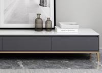 China Minimalist TV Unit Matching Coffee Table With Drawers for sale