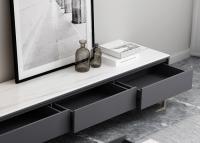 China Minimalist TV Unit Matching Coffee Table With Drawers for sale