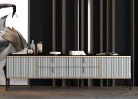 China Living Room 200cmx40cmx60cm TV Unit Matching Coffee Table for sale