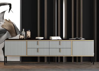 China Living Room 200cmx40cmx60cm TV Unit Matching Coffee Table for sale