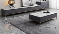 China 200x40x25cm Minimalist TV Unit Coffee Table Set for sale