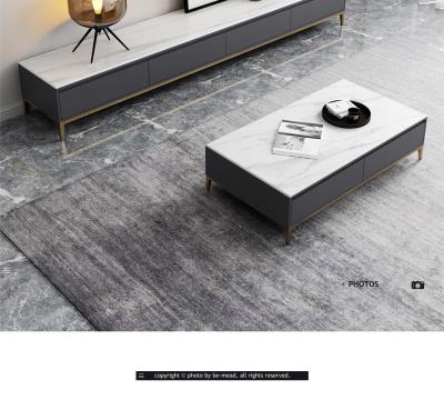 China 200x40x25cm Minimalist TV Unit Coffee Table Set for sale