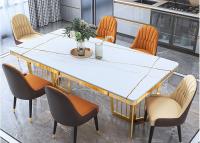 China ISO9001 Durable Family Luxury Dining Room Table for sale