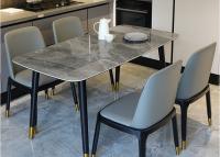 China Family Luxury Marble Dining Table , Marble Countertop Dining Table for sale
