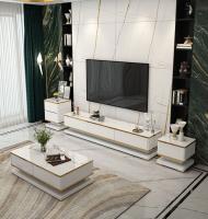 China Durable Bedroom Matching TV Cabinet And Coffee Table for sale