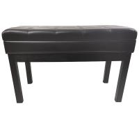 China Storage Leather Odm Antique Double Piano Stool Ottoman 86cm Tall for sale