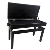 China Storage Leather Odm Antique Double Piano Stool Ottoman 86cm Tall for sale