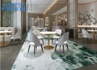 China Dining Countertop Artificial 31 Inches Marble Circle Table Odm for sale