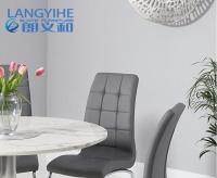 China White Oem Odm Circle Marble Dining Table 120cm for sale