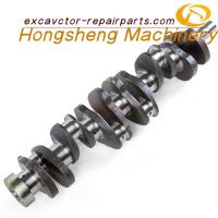 China PC200-6 PC200-7 S6D102 Engine Crankshaft 6735-01-1310 for sale