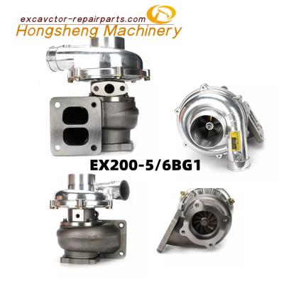China 114400-3770 Excavator Turbocharger For Hitachi Ex200-5 6BG1 Engine Parts for sale