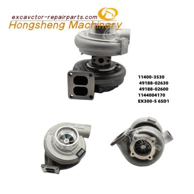 China 49188-02600 Excavator Hitachi Engine Turbocharger Ex300-5 6SD1 for sale
