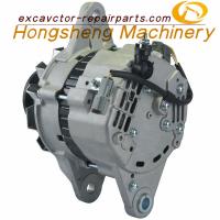China 6BG1 Hitachi ZAX200-6 Excavator Generator 24V 50A 181200-5303 A4TLIS486 for sale