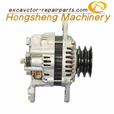 China Kobelco Excavator Generator 6D34 Engine SK200-6 24V 40A 2A86-40 for sale