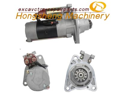 China SK450 SK480-6 Excavator Starter Motor Mitsubishi 6D24 M9T60171 24V 11T 5.5KW for sale