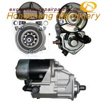 China Backhoe Loader 12V 10T 2.7KW CAT Starter Motor 3044C 3054C C3.4 228000-1420 for sale