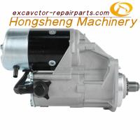 China Backhoe Loader 12V 10T 2.7KW CAT Starter Motor 3044C 3054C C3.4 228000-1420 for sale