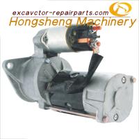 China WM002T64272 Excavator Starter Motor 24 Volt 9T 3.2KW Carter E307 E70B 4D31 4D32 for sale