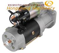 China 60615 38MT R290-9 Hyundai Starter Motor Cummins Engine QSB6.7 6BT-5.9L 19026032 for sale